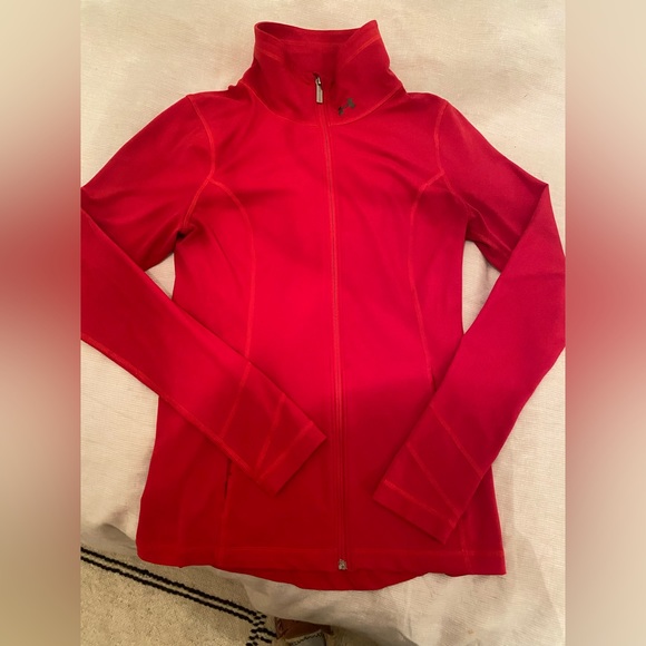 Under Armour | Tops | Magenta Under Armor Zip Up | Poshmark